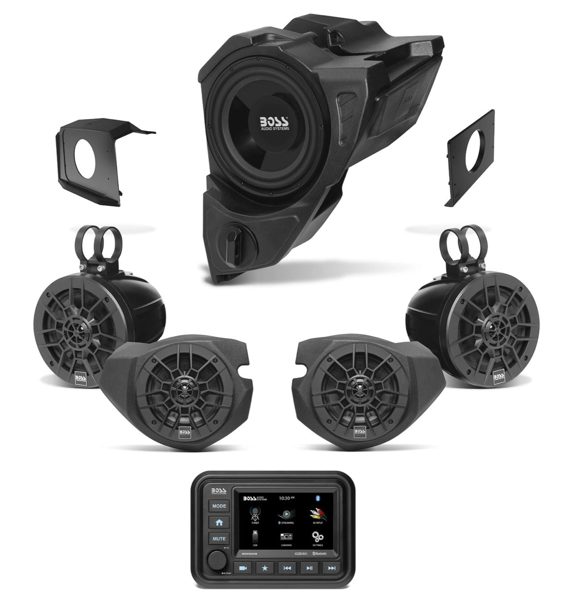 BOSS AUDIO RZR 900 1000 & Turbo 5 SPEAKER KIT – myutvsource